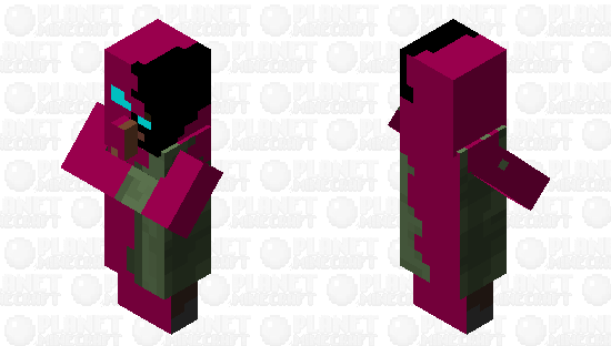 Corrupted villager Minecraft Mob Skin