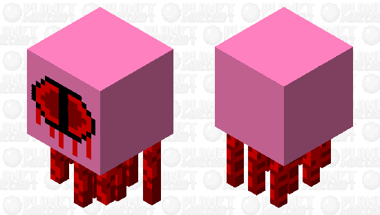 Blodded eye Minecraft Mob Skin