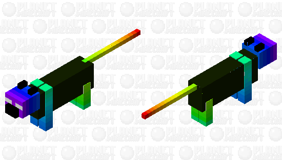 RainbowCat(Nian) Minecraft Mob Skin