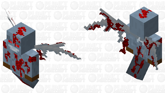 bloodstained vex leader Minecraft Mob Skin