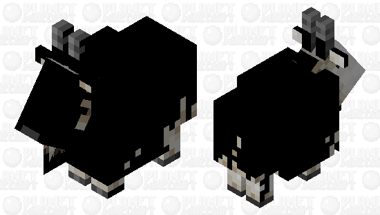 Ink goat Minecraft Mob Skin