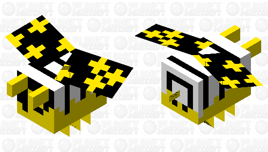 GlowBee Minecraft Mob Skin