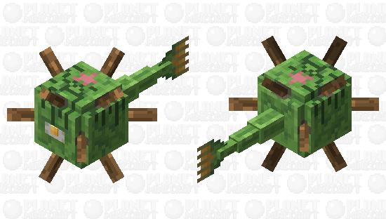Shipwreck Guardian Minecraft Mob Skin
