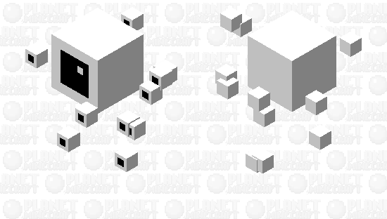 Floating eyes Minecraft Mob Skin