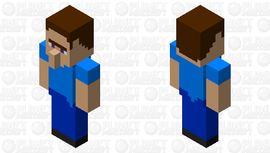 Beta Villager STEVE Minecraft Mob Skin