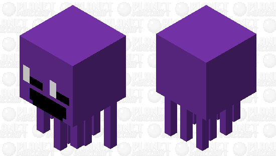 Purple guy Minecraft Mob Skin
