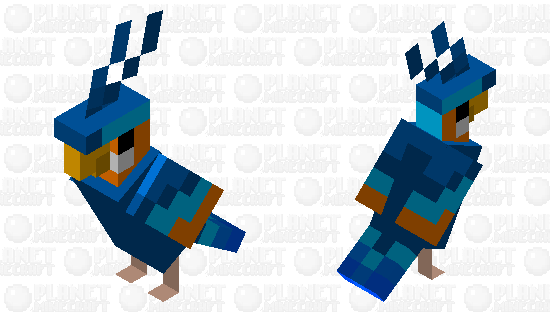 Falco Parrot Minecraft Mob Skin