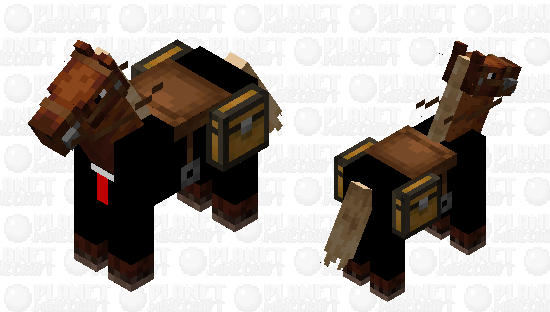 Business Horse/Mule/Donkey Minecraft Mob Skin