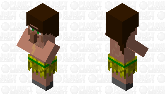 woman from bora bora Minecraft Mob Skin