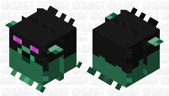 Ender Pufferfish (Large) Fixed Minecraft Mob Skin