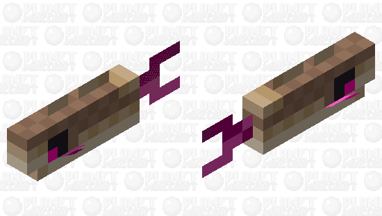 Cute Happy Cod Minecraft Mob Skin