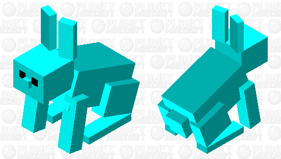 frost rabbit Minecraft Mob Skin