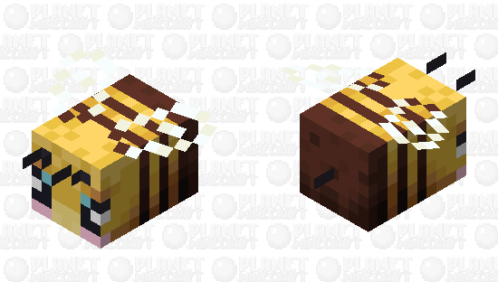 Baby Bee Minecraft Mob Skin
