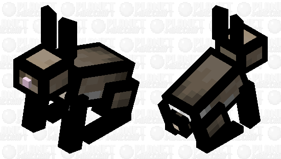Bunny template Minecraft Mob Skin