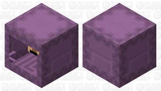 who's REALLY inside of a shulker box??? Minecraft Mob Skin