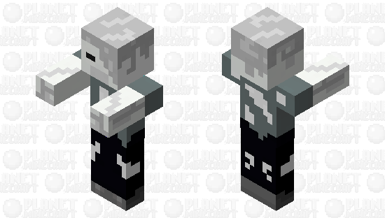 Rare sonwman zombie Minecraft Mob Skin