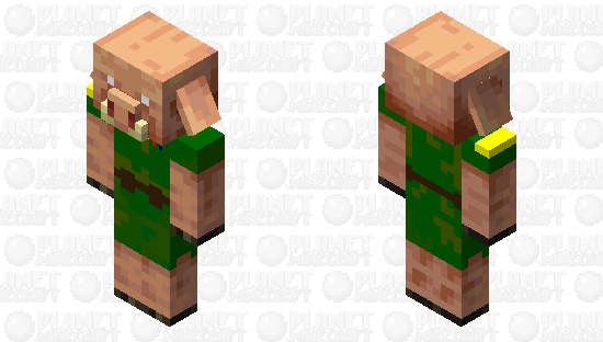 War Piglin Minecraft Mob Skin