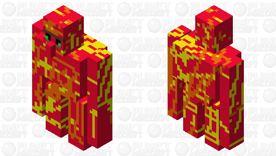lava golem Minecraft Mob Skin