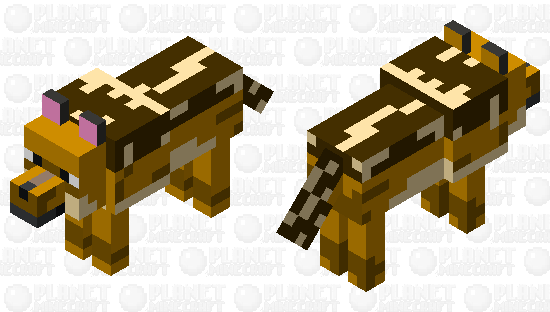 coyote Minecraft Mob Skin