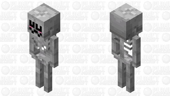 UwU skeleton Minecraft Mob Skin