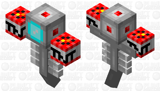 Bomb shooter drone Minecraft Mob Skin