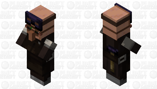 End Villager - Armorer Minecraft Mob Skin