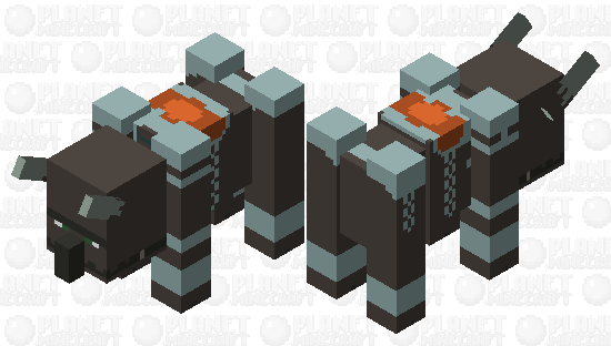 Simple Ravager Minecraft Mob Skin