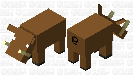 WILD BOAR Minecraft Mob Skin