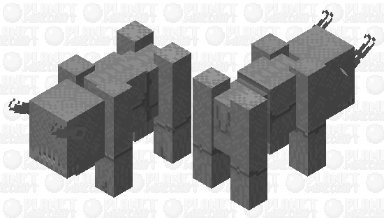 Greater Gorgon Minecraft Mob Skin