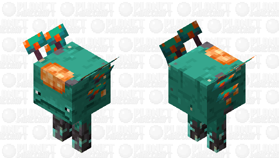 Warped Strider Minecraft Mob Skin