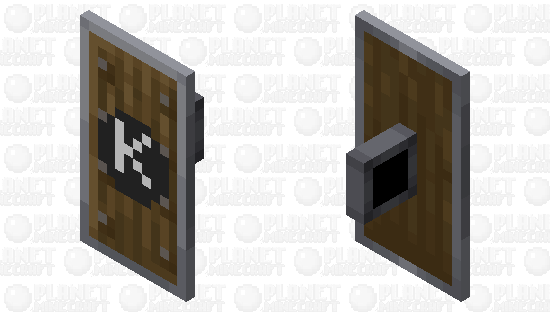 "This is Kolpir's shield." Minecraft Mob Skin