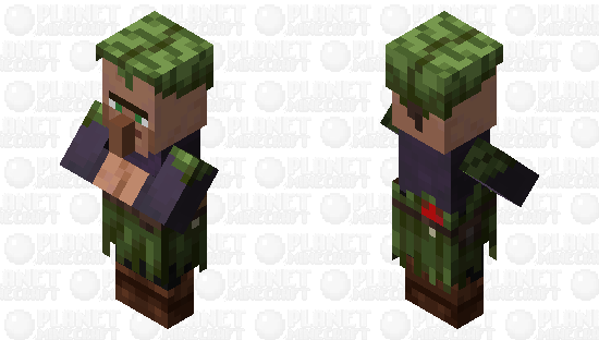 Villager / remade / re-texturing / from the Swamp Minecraft Mob Skin