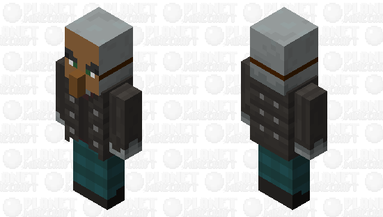 Bad villager spy Minecraft Mob Skin
