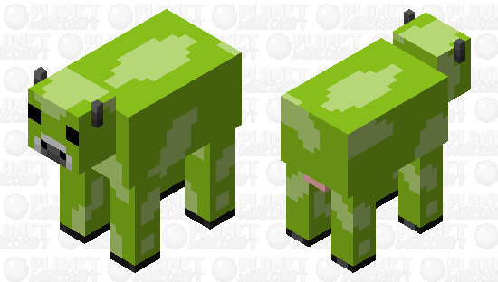 Bamboo Moobloom Minecraft Mob Skin