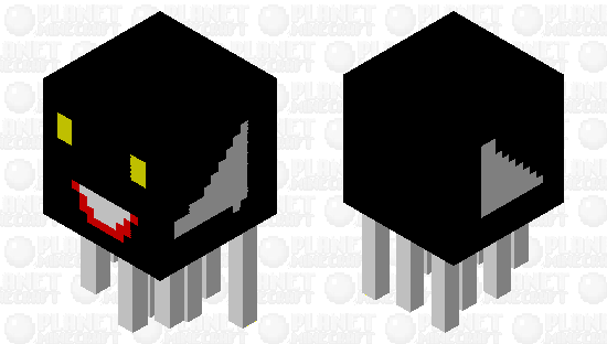 Black Heart (project arrythmia) Minecraft Mob Skin