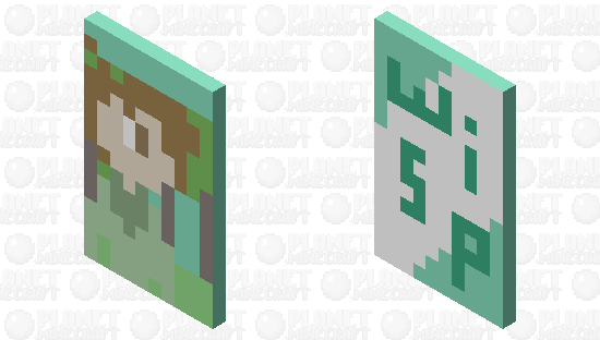 My poor attempt at a Terraria Guide cape. Minecraft Mob Skin