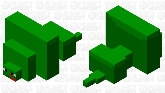 Snake V2 Minecraft Mob Skin