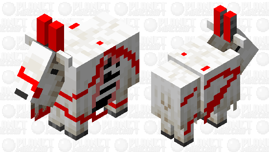 Dead goat Minecraft Mob Skin