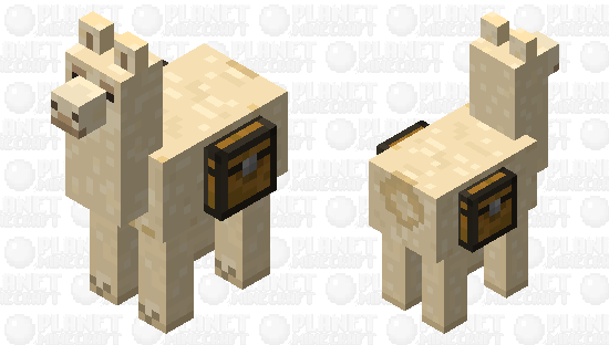 Llama :) Minecraft Mob Skin
