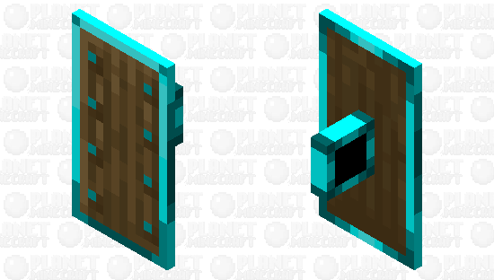 Diamond/Plasma Shield Minecraft Mob Skin