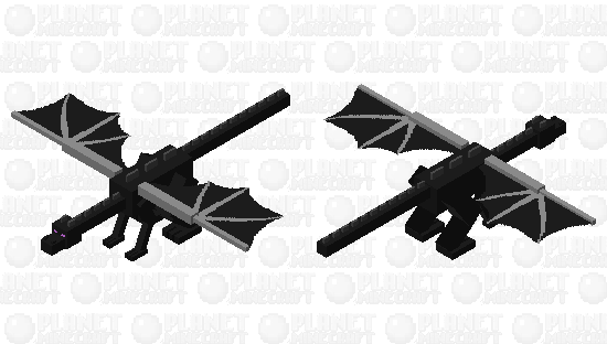 Smoothy Ender Dragon Minecraft Mob Skin