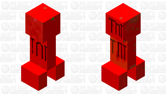 Tnt creeper Minecraft Mob Skin