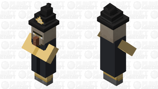 Potions Coven Witch Minecraft Mob Skin