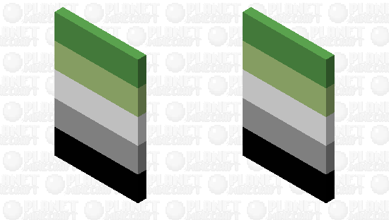 Aromatic cape: For pride month Minecraft Mob Skin