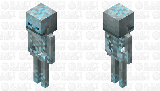 Frosty Stray Minecraft Mob Skin