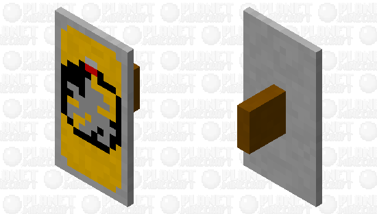 Hufflepuff Shield Minecraft Mob Skin