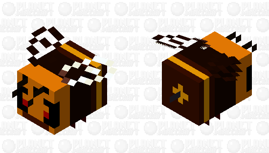 Giant Hornet Minecraft Mob Skin