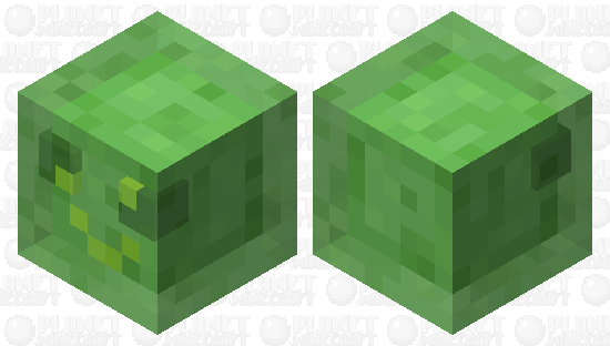 Crazyface slime Minecraft Mob Skin