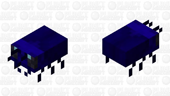 Blue beetle / Big Minecraft Mob Skin