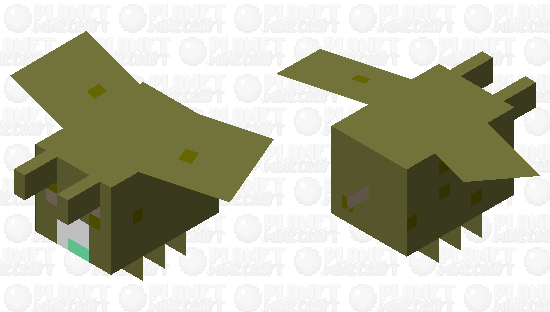 Contaminated bee Minecraft Mob Skin